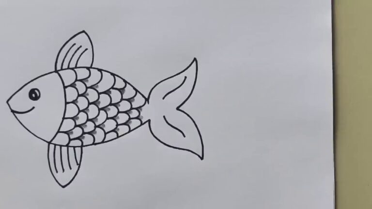 How to Create a Simple Fish Drawing in Minutes (10 Easy Steps)