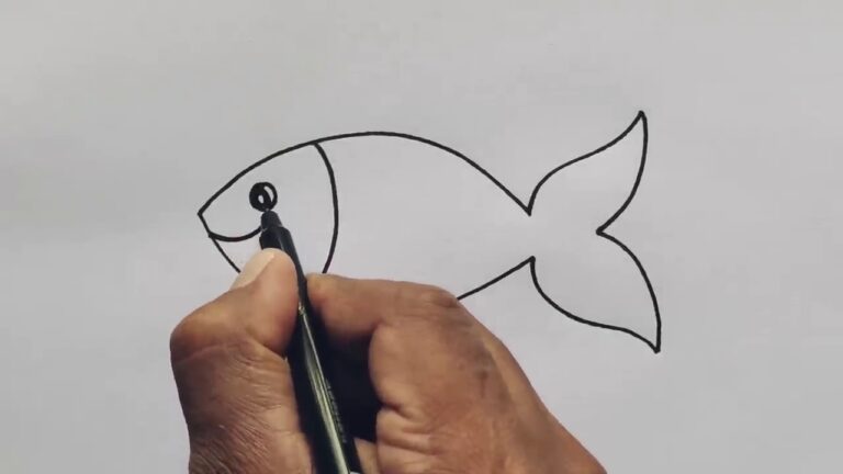 How to Create a Simple Fish Drawing in Minutes (10 Easy Steps)
