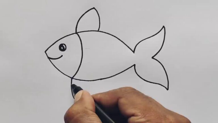 How to Create a Simple Fish Drawing in Minutes (10 Easy Steps)
