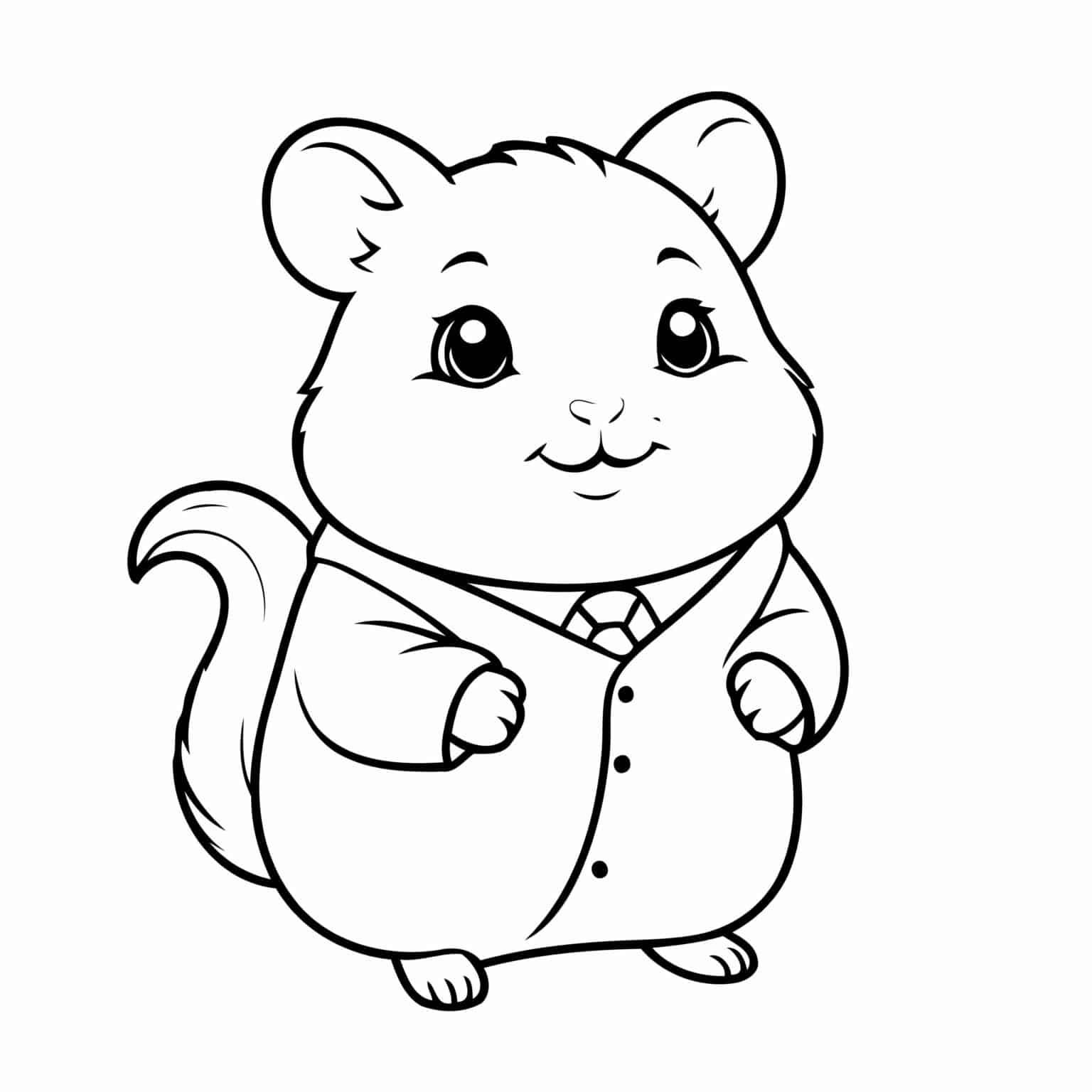 30 Cute Hamster Drawing Made Easy