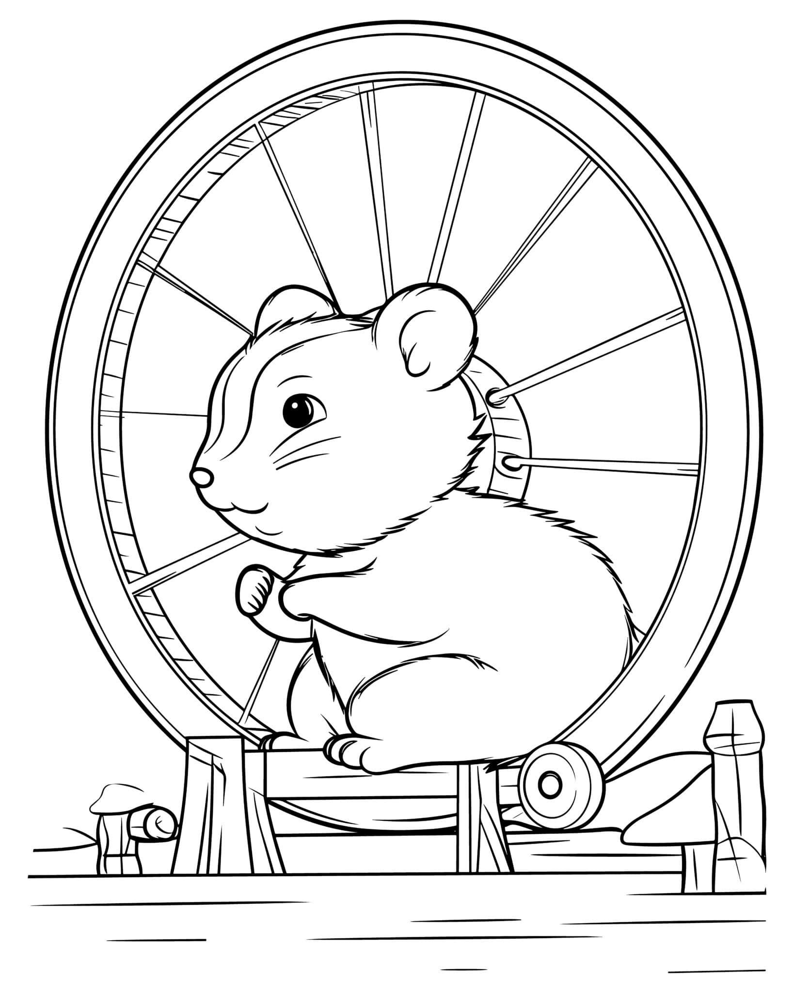 30 Cute Hamster Drawing Made Easy