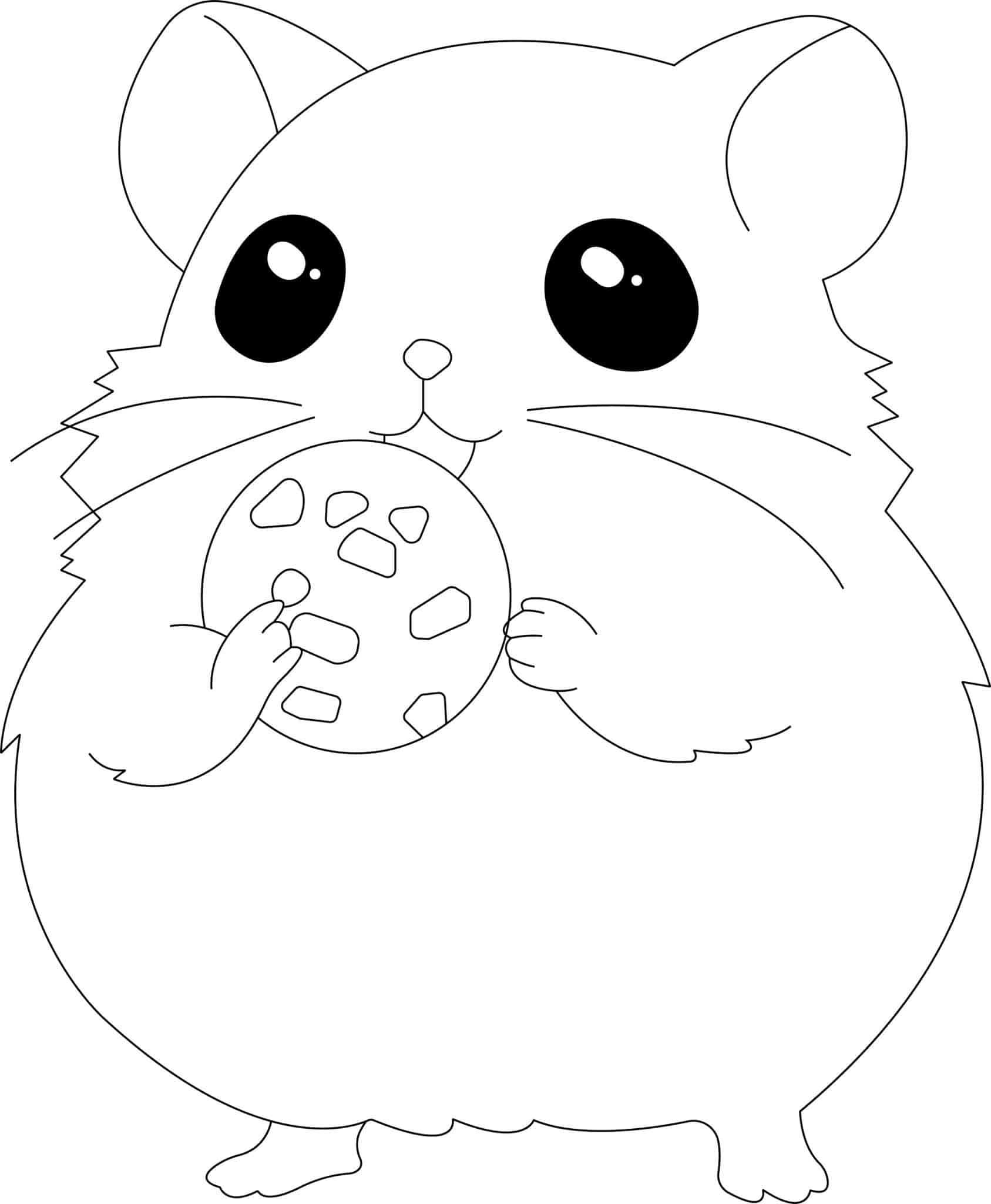 30 Cute Hamster Drawing Made Easy