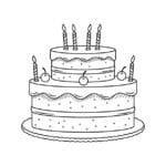 43 Fun Cake Drawing Ideas to Try Today