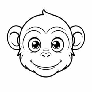 40 Cute Monkey Drawing Made Easy